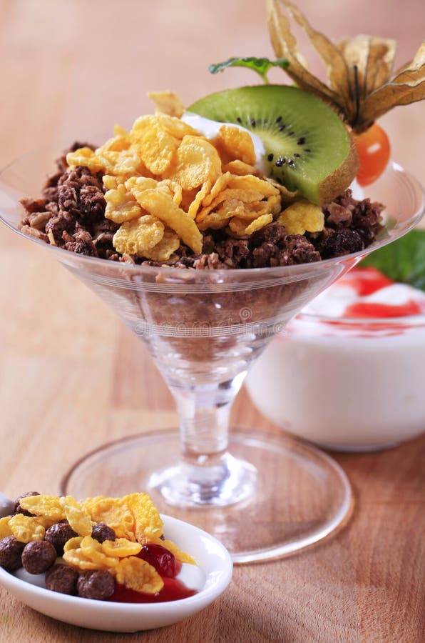 Breakfast cereal stock image. Image of cereal, jelly - 31712307