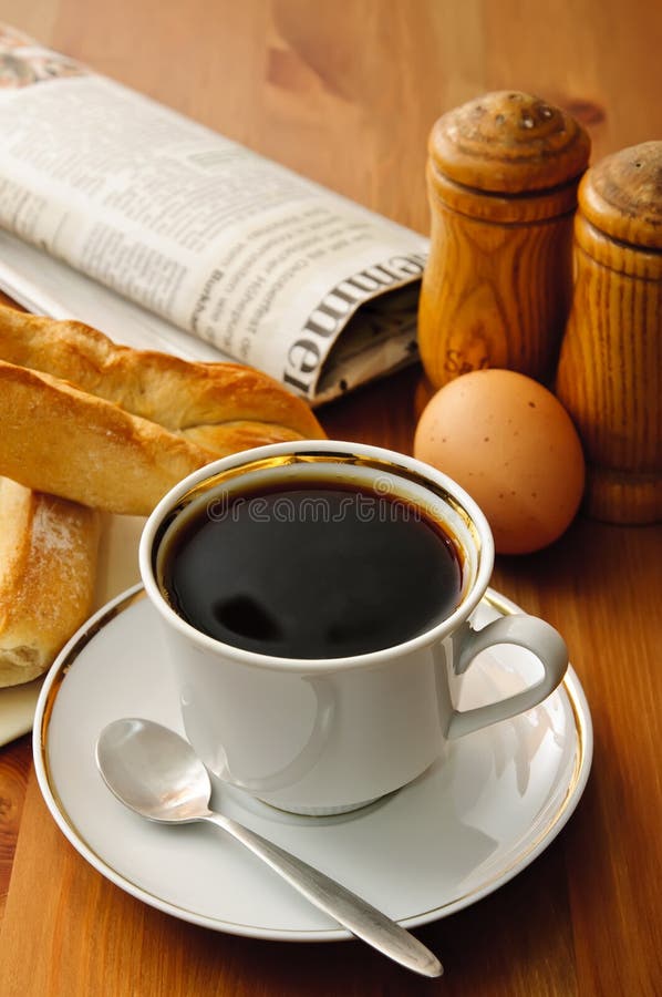 Breakfast coffee stock image. Image of delicious, caffeine - 17989565