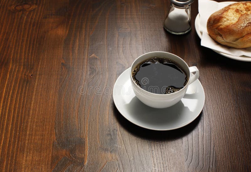 Breakfast with coffee stock image. Image of pastry, meal - 8035395