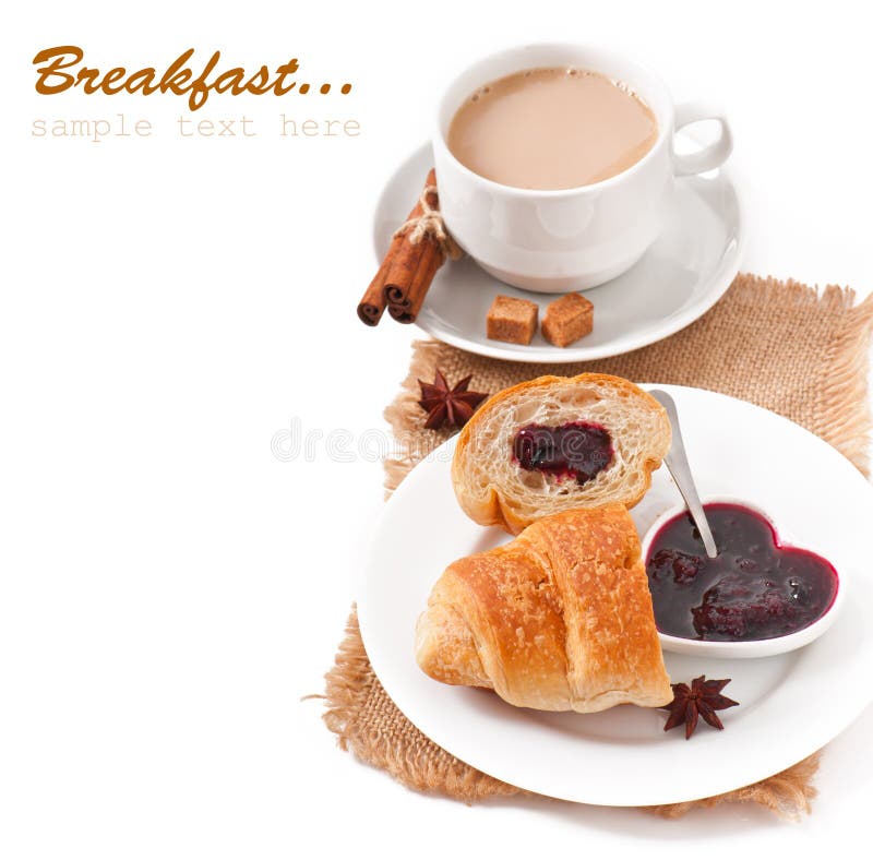 Breakfast with coffee stock photo. Image of coffee, eating - 35830328