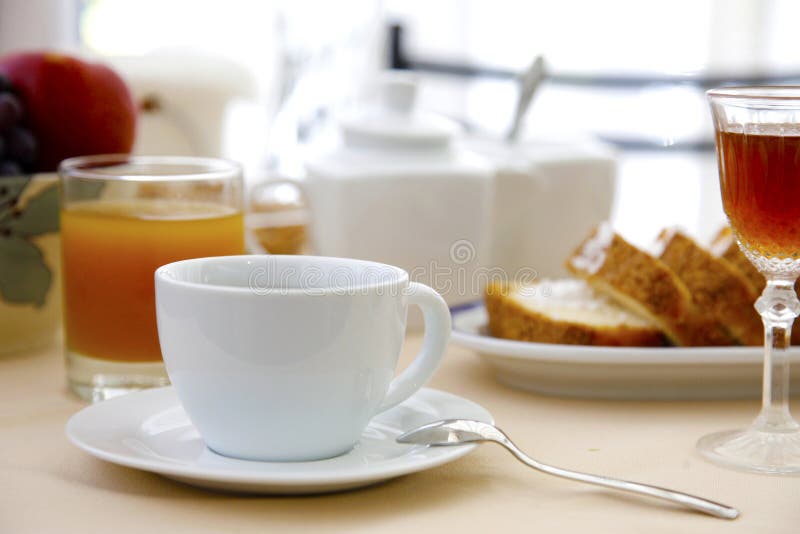 Breakfast with coffee stock photo. Image of breakfast - 115641242