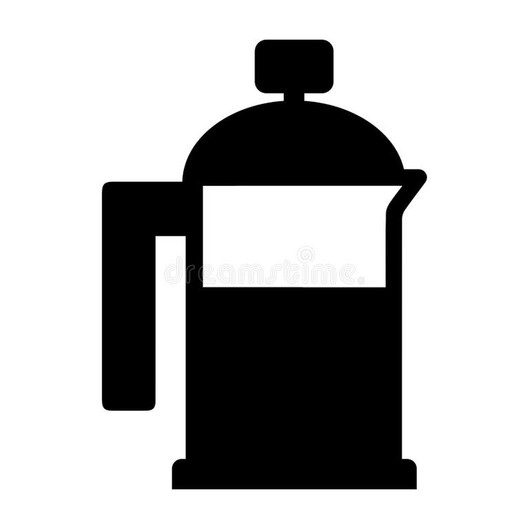 Breakfast, coffee, icon stock illustration. Illustration of container ...