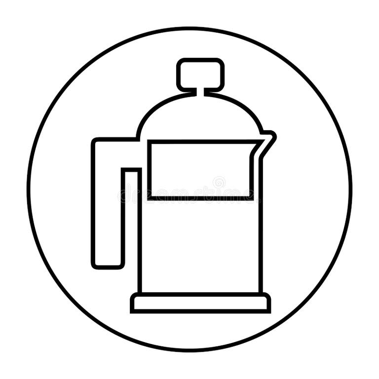 Breakfast, coffee, icon stock illustration. Illustration of fresh ...