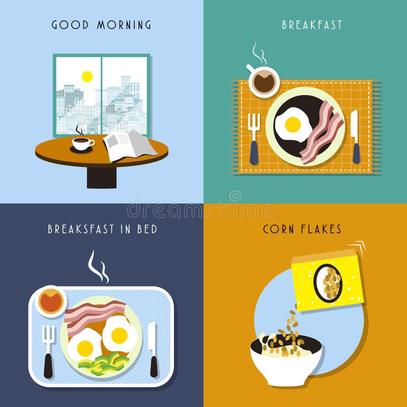 Breakfast Collection, Hand Draw Sketch Vector Stock Vector ...
