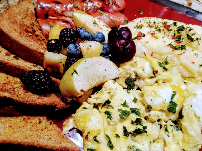 Breakfast combo . stock image. Image of breakfast, dessert - 230554889