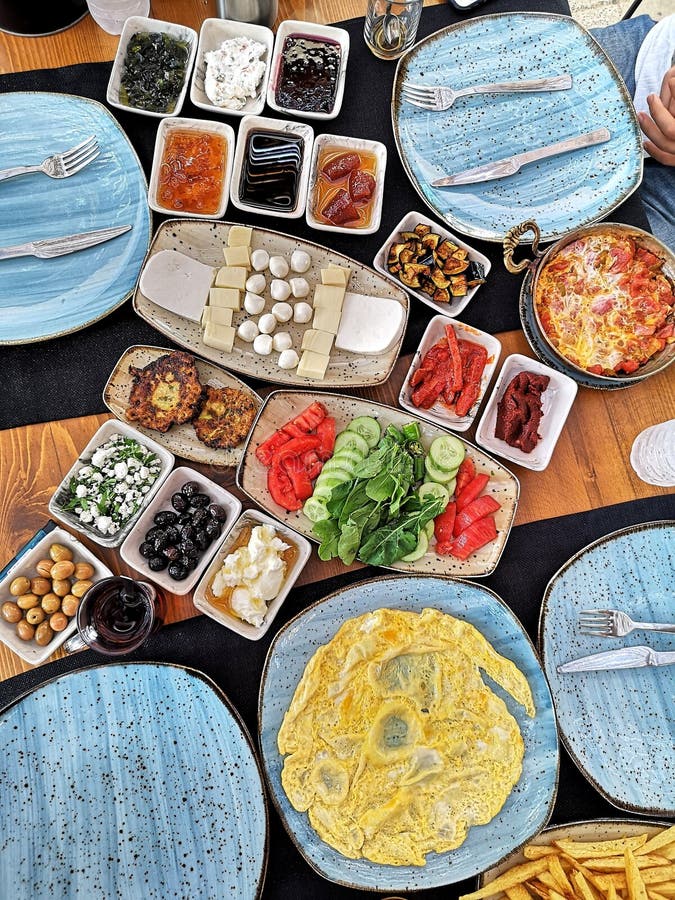 Breakfast Early Morning in Turkey Stock Photo - Image of breakfast ...