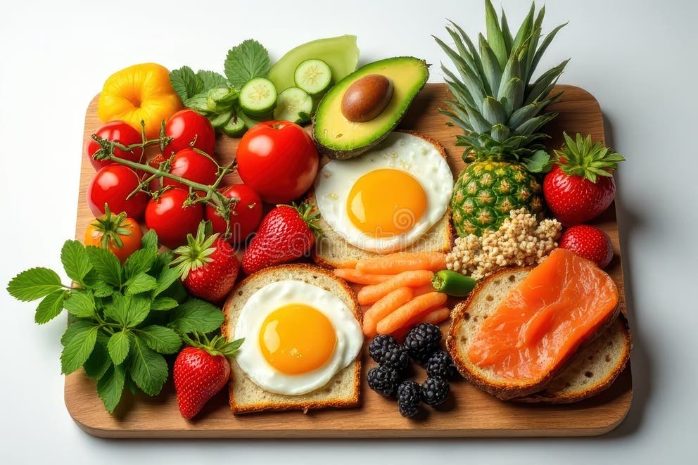 Breakfast Feast stock illustration. Illustration of breakfast - 377292564