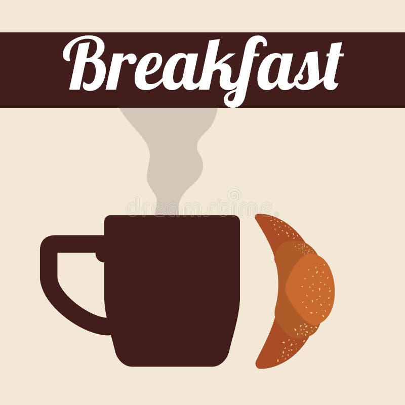 Breakfast food design stock vector. Illustration of fresh - 61987183