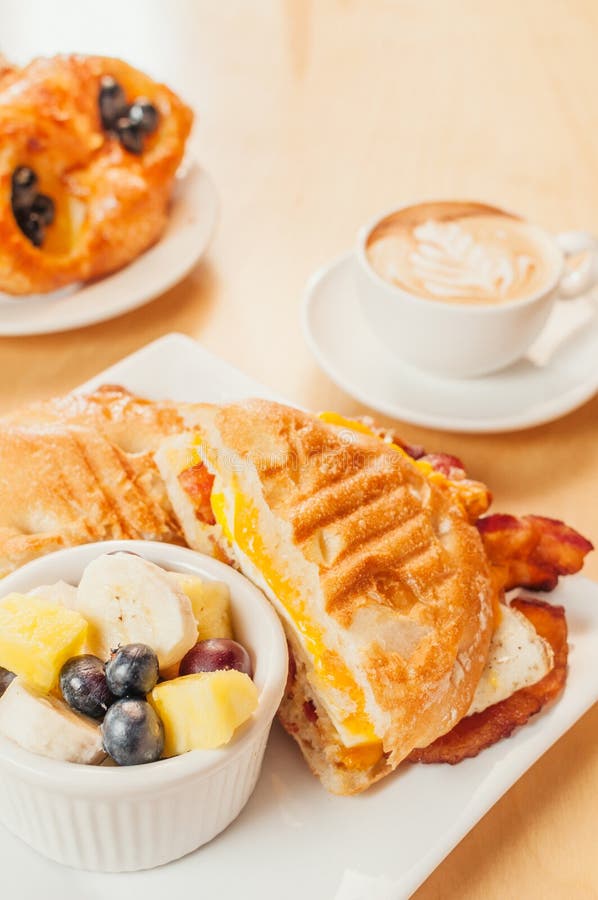 Breakfast Food stock image. Image of latt, elegance, closeup - 32572763