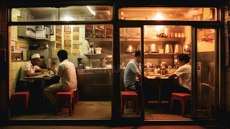 Modern Kopitiam Stock Illustrations – 15 Modern Kopitiam Stock ...