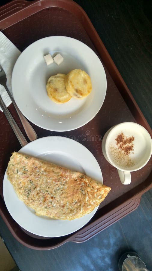 Breakfast stock image. Image of good, breakfast, meat - 126617719