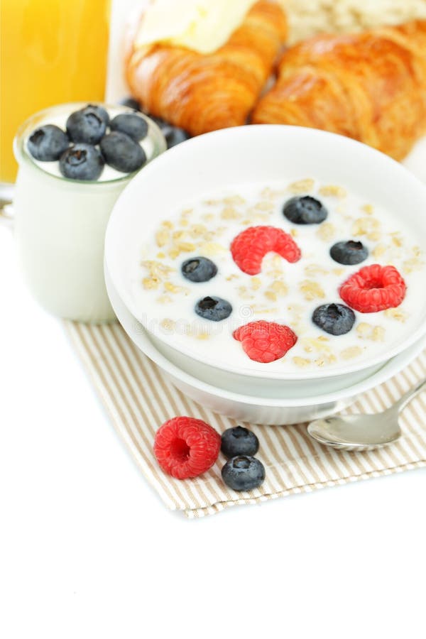 Breakfast - healthy eating stock photo. Image of food - 38398412