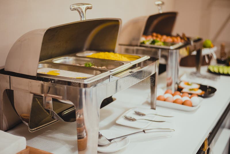 Breakfast at the Hotel. Breakfast Buffet Stock Image - Image of tasty ...