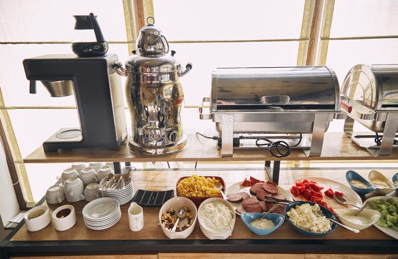 Hotel - Breakfast Buffet stock photo. Image of food, breakfast - 25982732