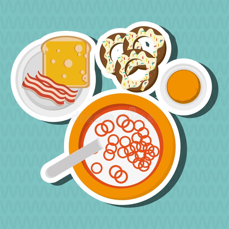 Breakfast Icon Stock Illustrations – 408,495 Breakfast Icon Stock ...