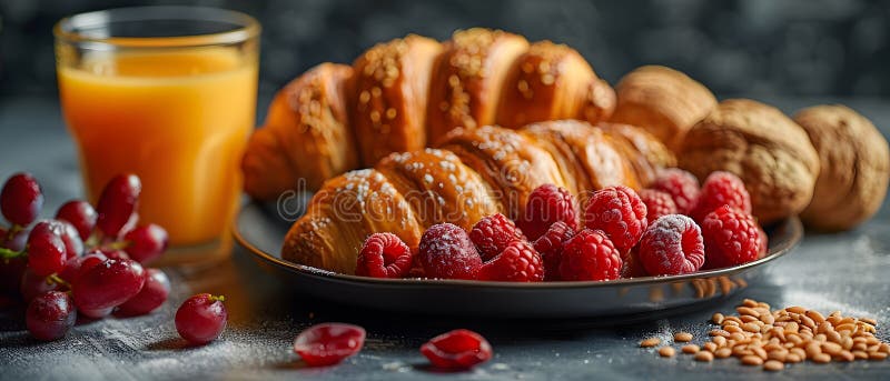 Breakfast Illustrations the Professional Placement of the Food Make it ...