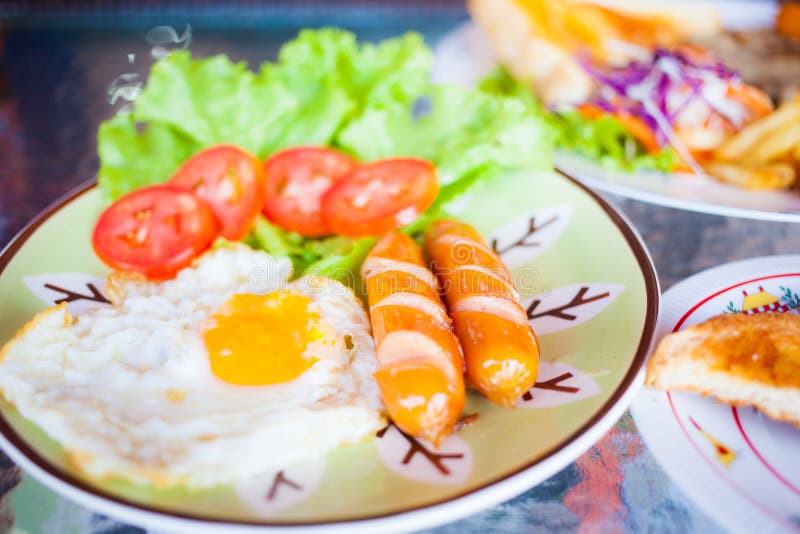 Breakfast stock photo. Image of fried, colorful, fresh - 61539532