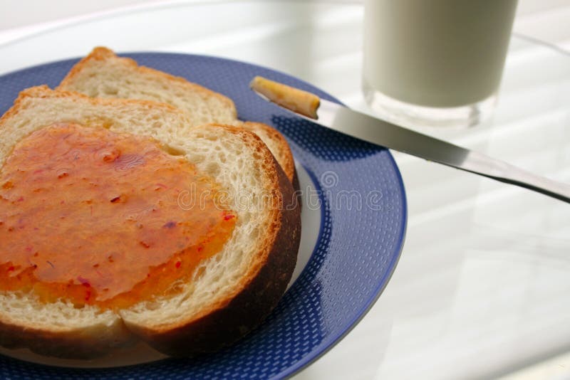 Breakfast - Jam version stock image. Image of meal, food - 2874195