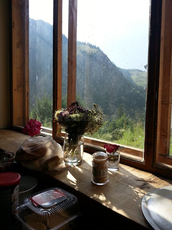 Breakfast stock image. Image of breakfast, eating, rain - 136121943