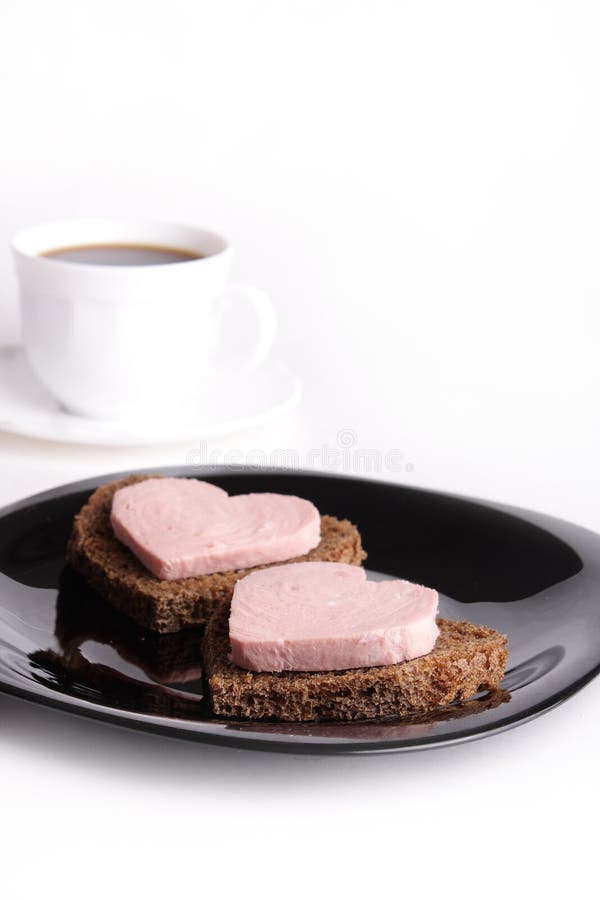 Breakfast and love stock photo. Image of break, comfort - 16816062