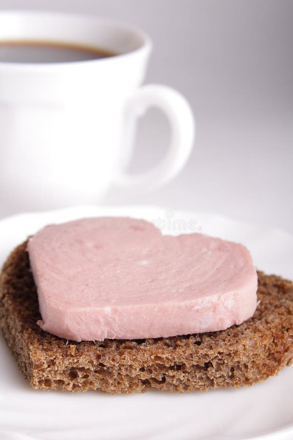 Breakfast and love stock photo. Image of break, comfort - 16816062