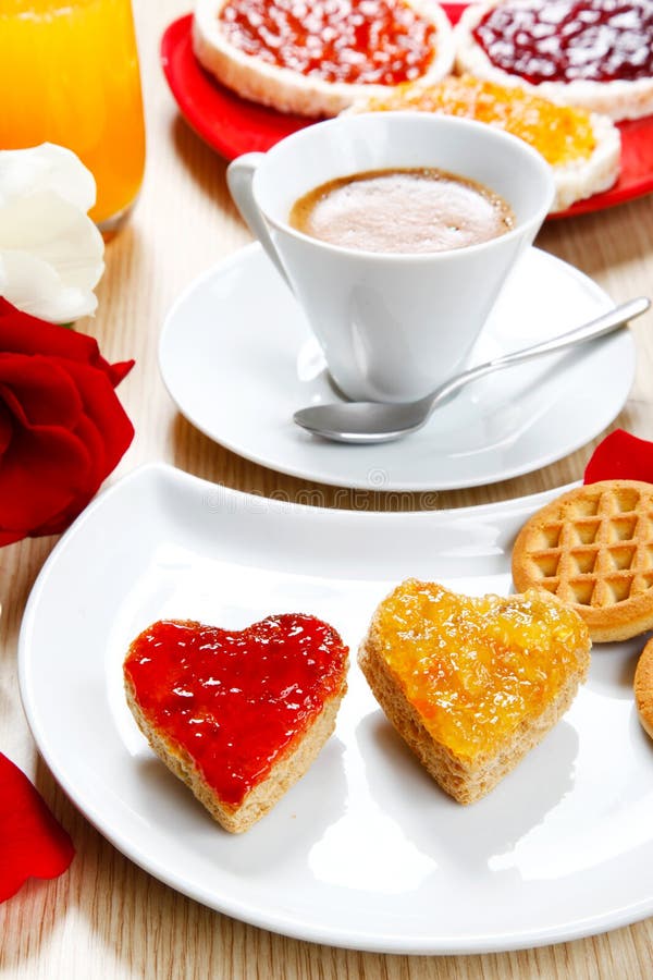 Breakfast and love stock photo. Image of break, comfort - 16816062