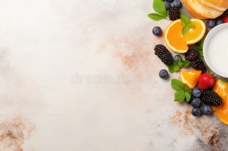Breakfast Menu Background Large Copy Space - Stock Picture Backdrop ...