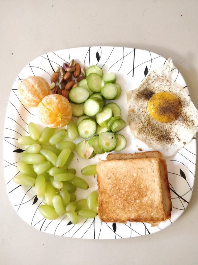 Breakfast stock image. Image of fitness, diet, healthy - 118287967