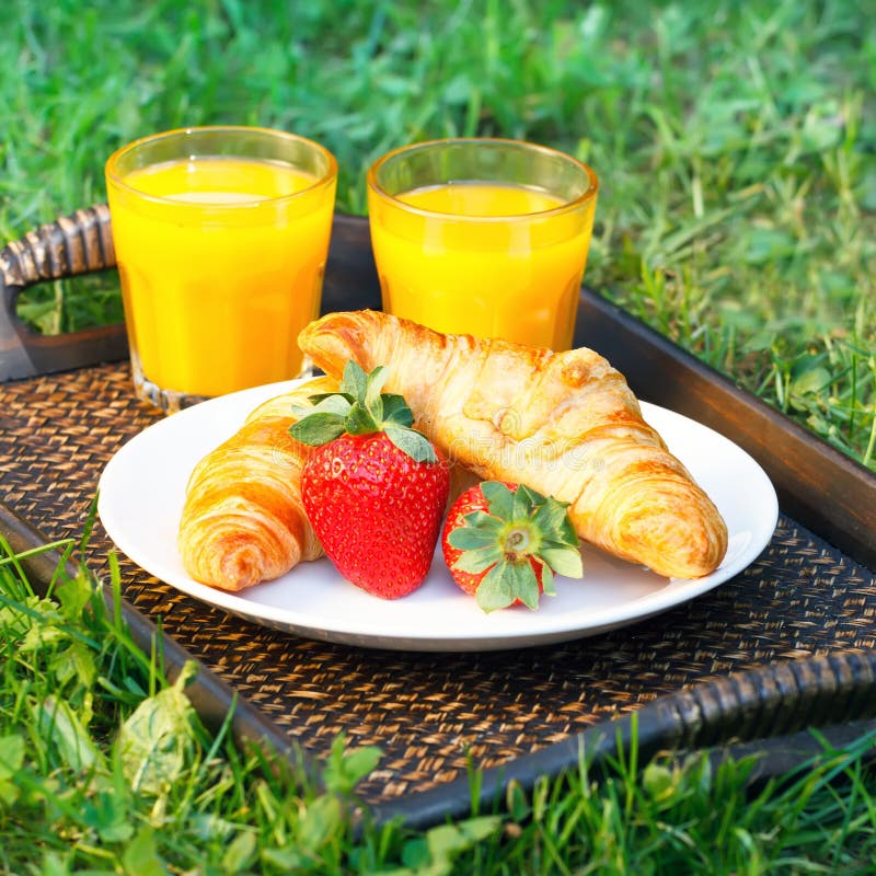 Breakfast outdoors stock photo. Image of menu, food, idea - 44740588