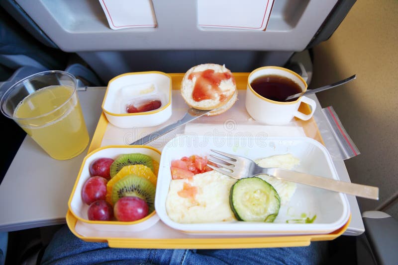 Airplane food stock photo. Image of blue, fish, rice, travel - 36912