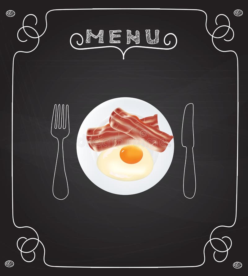 Breakfast Plate with Sausages, Eggs, Ham, Toast, Grilled Potatoes and ...