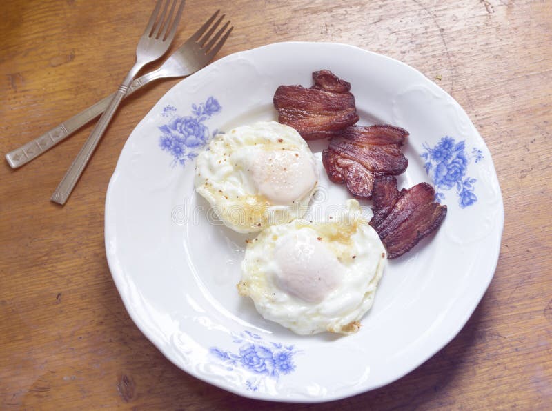 Breakfast plate stock image. Image of meal, morning, tasty - 49421511
