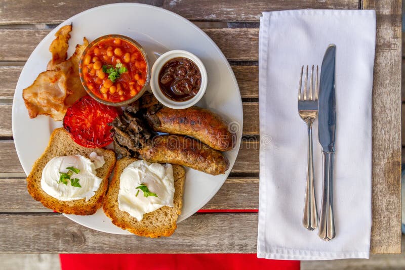 Breakfast plate stock photo. Image of dish, fine, blue - 69487116