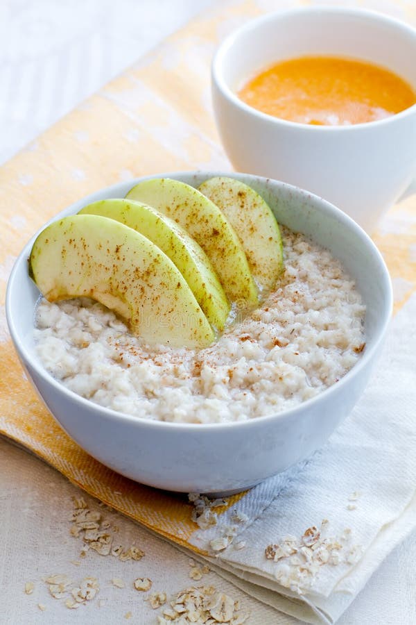 Breakfast with porridge stock image. Image of cereal - 25260719