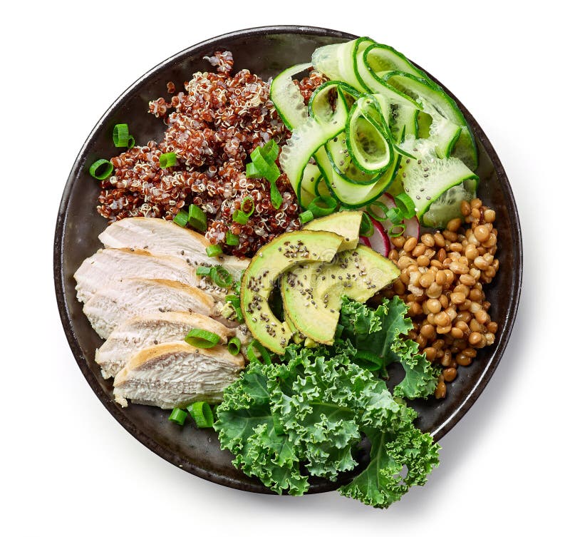 Breakfast power plate stock image. Image of colorful - 99994649