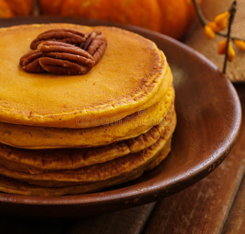 Breakfast Pumpkin Cake stock photo. Image of breakfast - 79765368