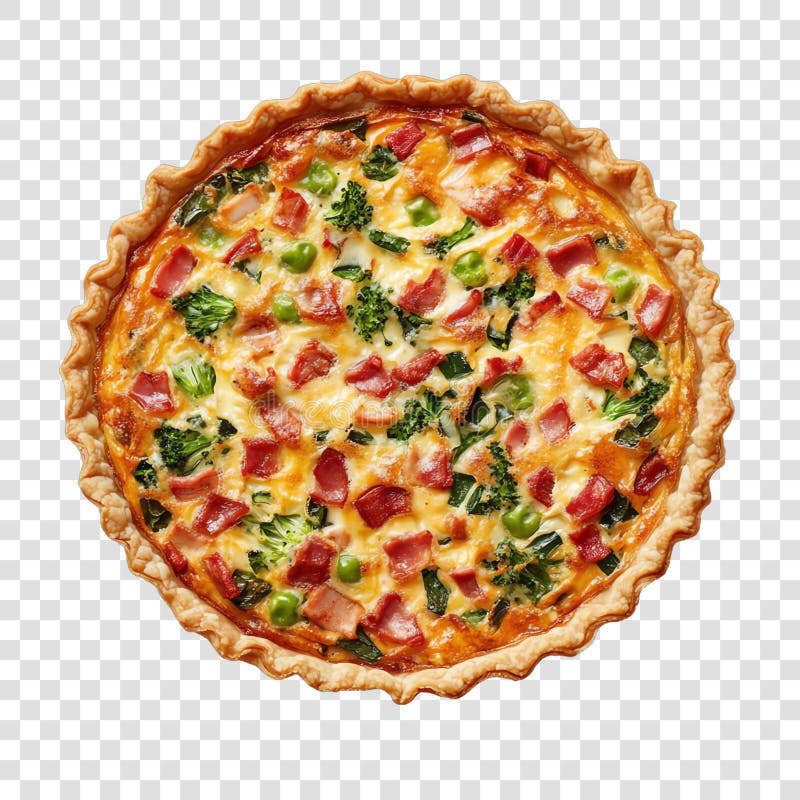 Breakfast quiche stock image. Illustration of tasty - 341464593