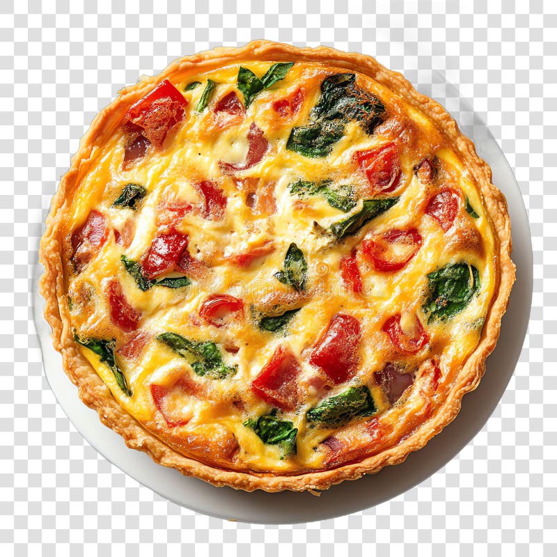 Breakfast quiche stock photo. Illustration of culinary - 341464600