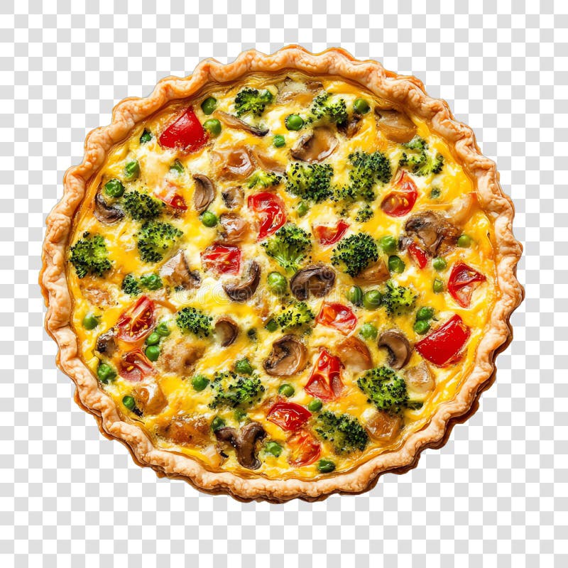 Breakfast quiche stock image. Illustration of gourmet - 341464601