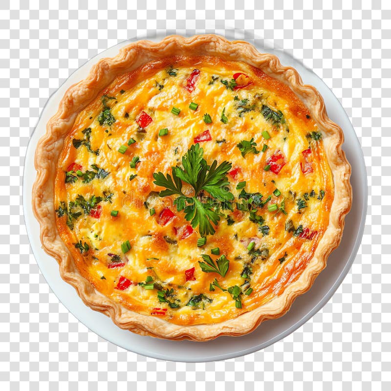 Breakfast quiche stock image. Illustration of restaurant - 341464611