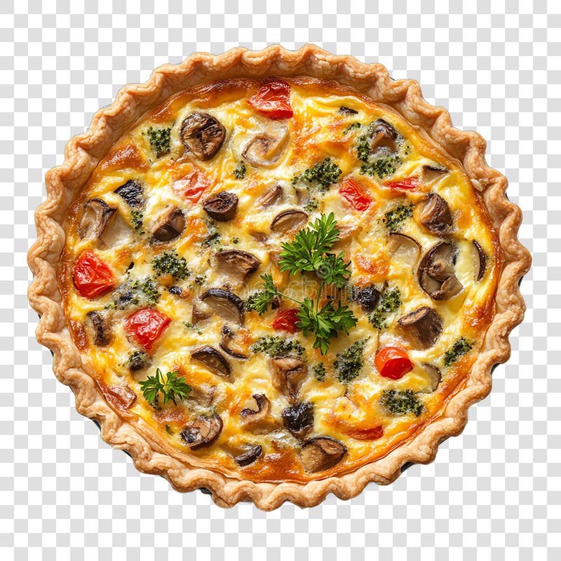 Breakfast quiche stock image. Illustration of restaurant - 341464617
