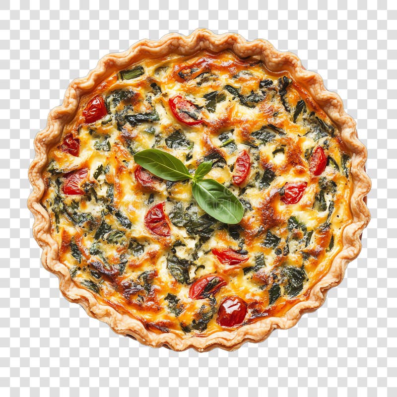 Breakfast quiche stock image. Illustration of fresh - 341464621