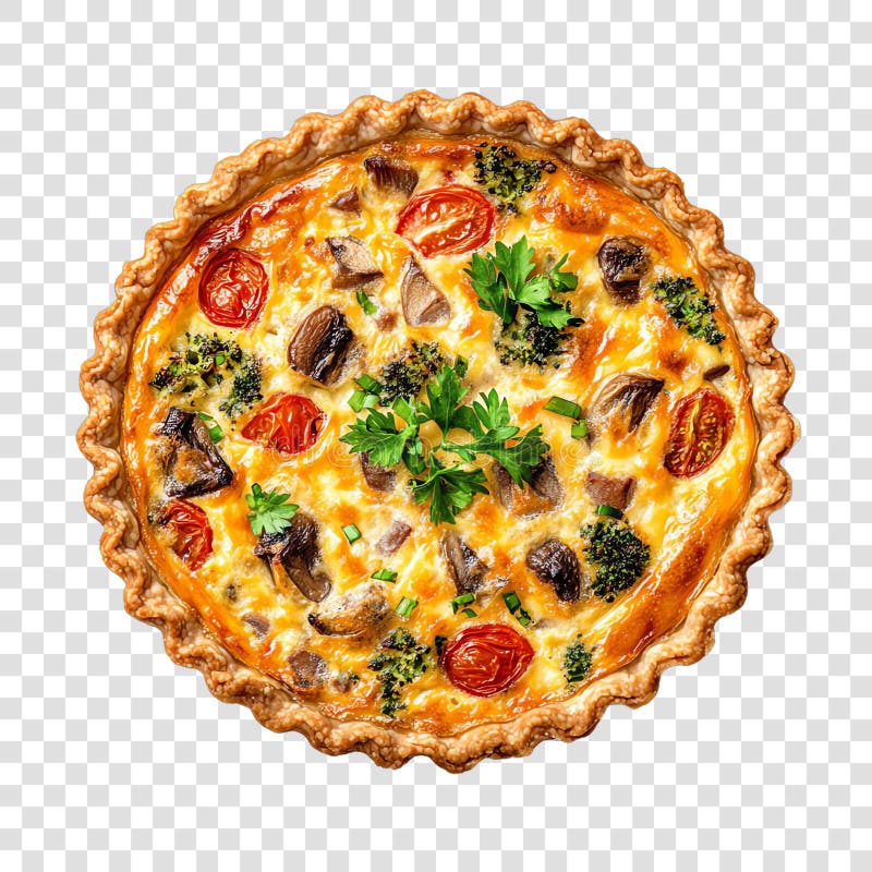 Breakfast quiche stock photo. Illustration of aigenerated - 341464638