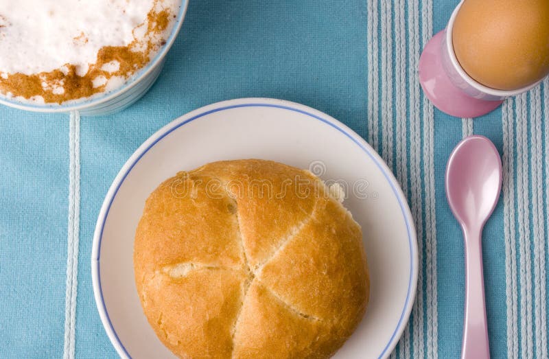 Breakfast ready stock photo. Image of cinnamon, plate, yolk - 904946