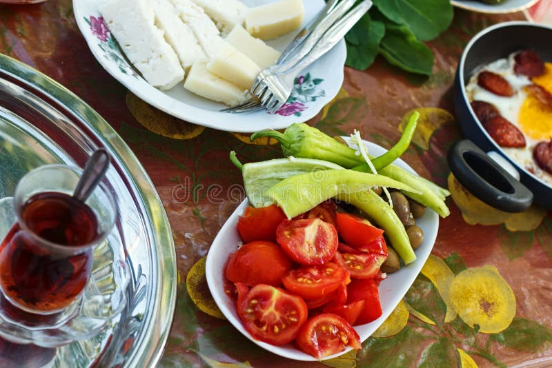 Breakfast stock photo. Image of feta, knife, apricot - 47894748