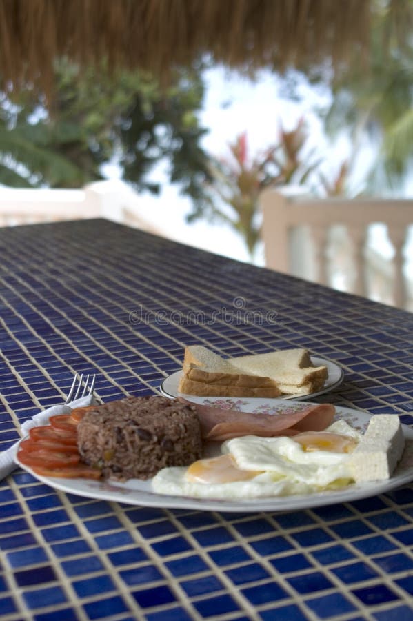 Nicaraguan breakfast stock image. Image of industry, nicaragua - 9173199
