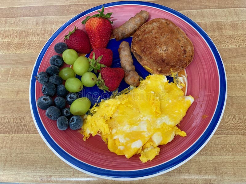 Breakfast is Served stock image. Image of english, muffin - 267955309