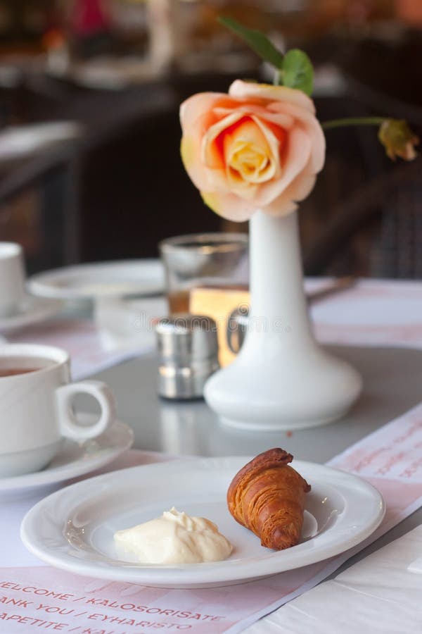 Breakfast served stock image. Image of menu, dish, food - 30456383