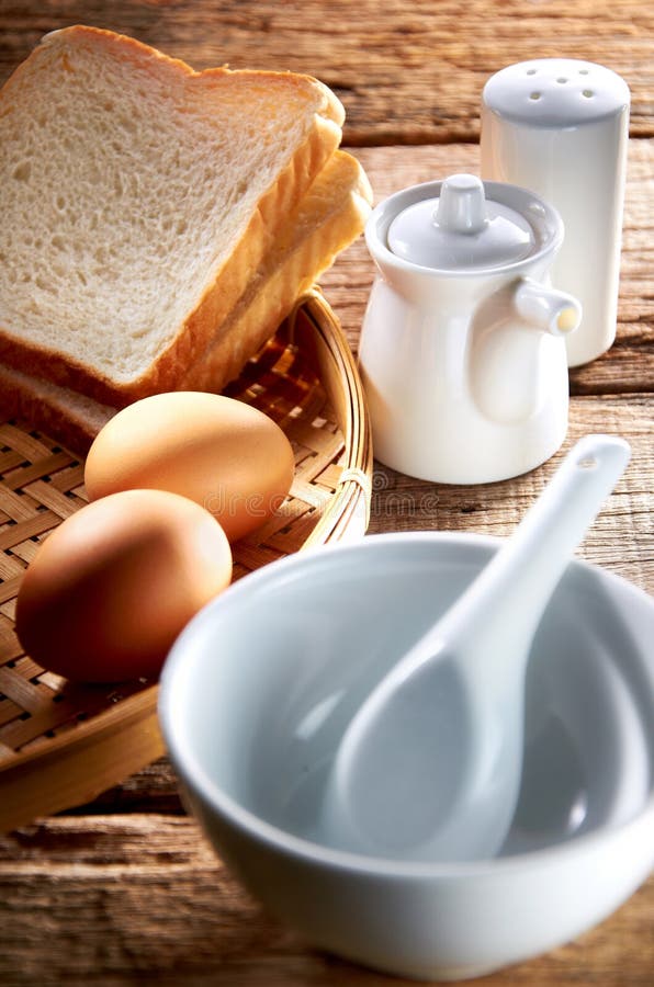 Breakfast Set stock image. Image of food, ingredient - 24664319