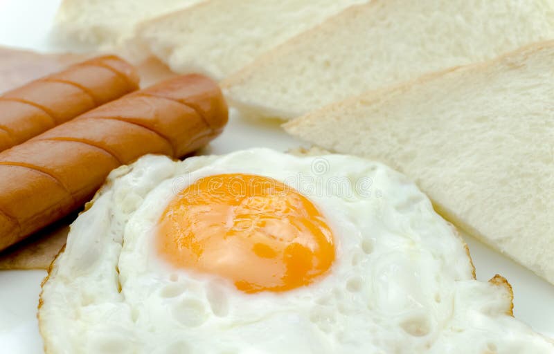 Breakfast set stock photo. Image of dinner, english, serving - 61887836